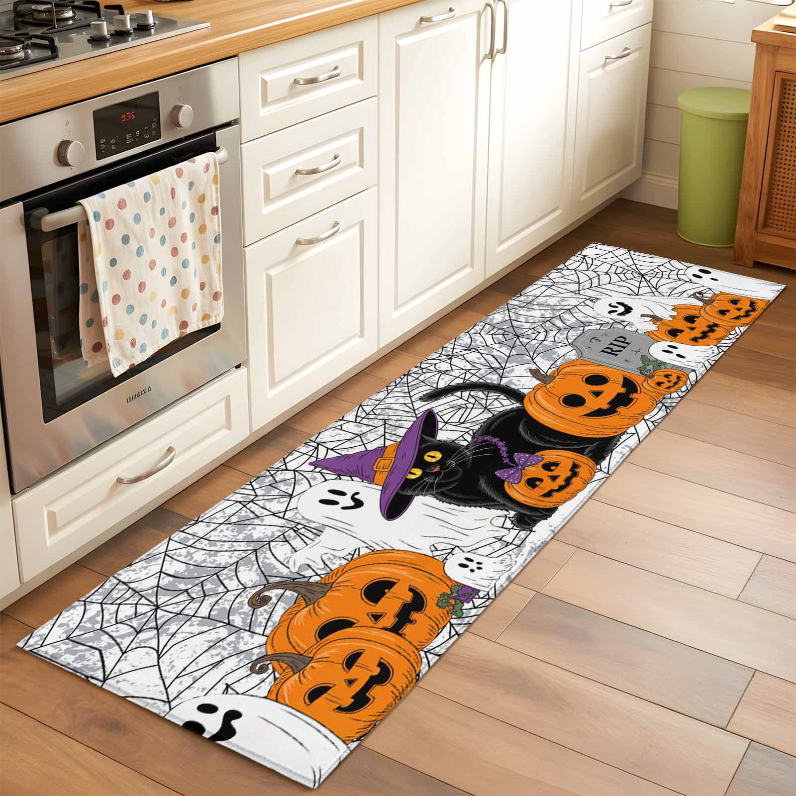 2'x6' Rug Runners for Hallways Kitchen, Halloween Non Slip Entryway ...