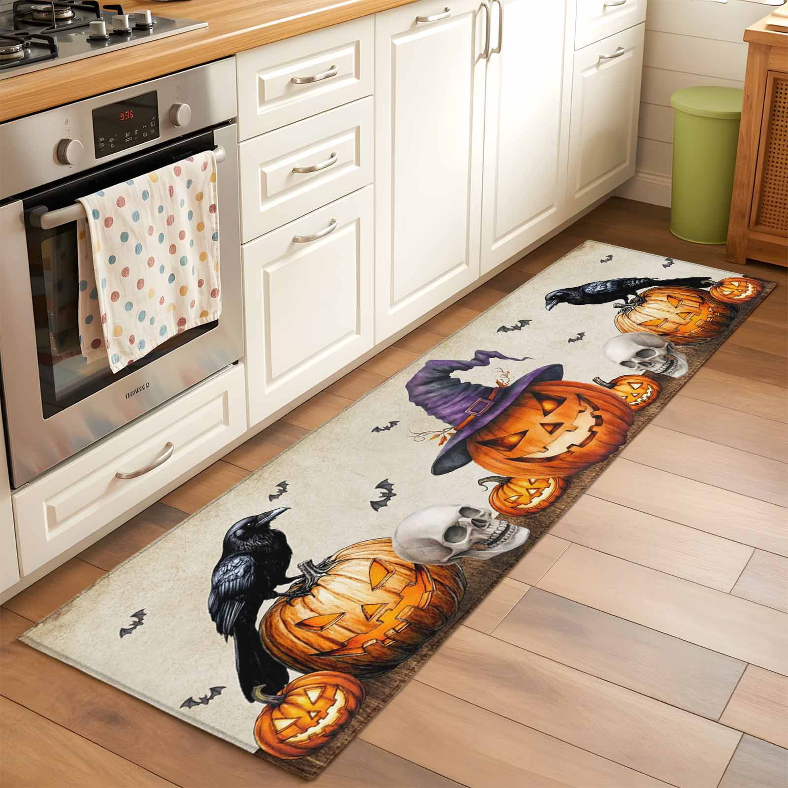 2'x6' Rug Runners for Hallways Kitchen, Halloween Non Slip Entryway ...