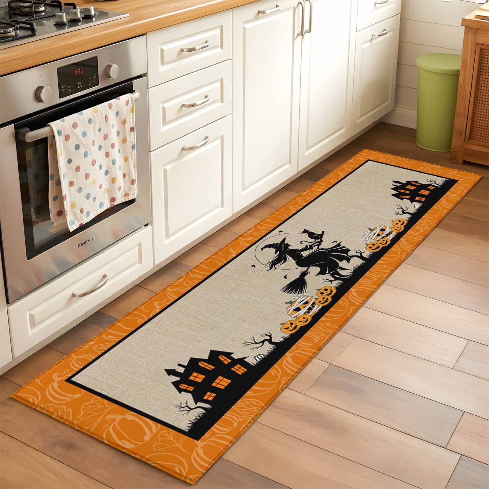 2'x6' Rug Runners for Hallways Kitchen, Halloween Non Slip Entryway ...