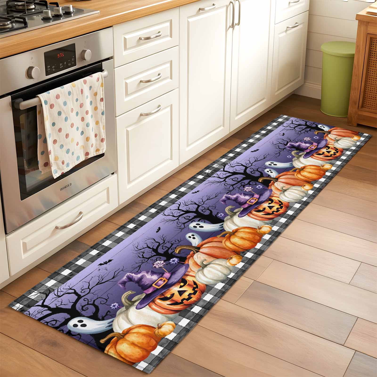 2'x6' Rug Runners for Hallways Kitchen, Halloween Non Slip Entryway ...