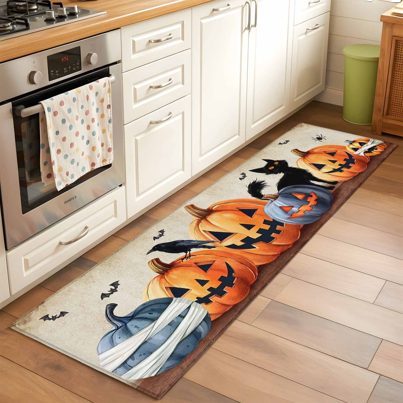 2'x6' Rug Runners for Hallways Kitchen, Halloween Non Slip Entryway ...