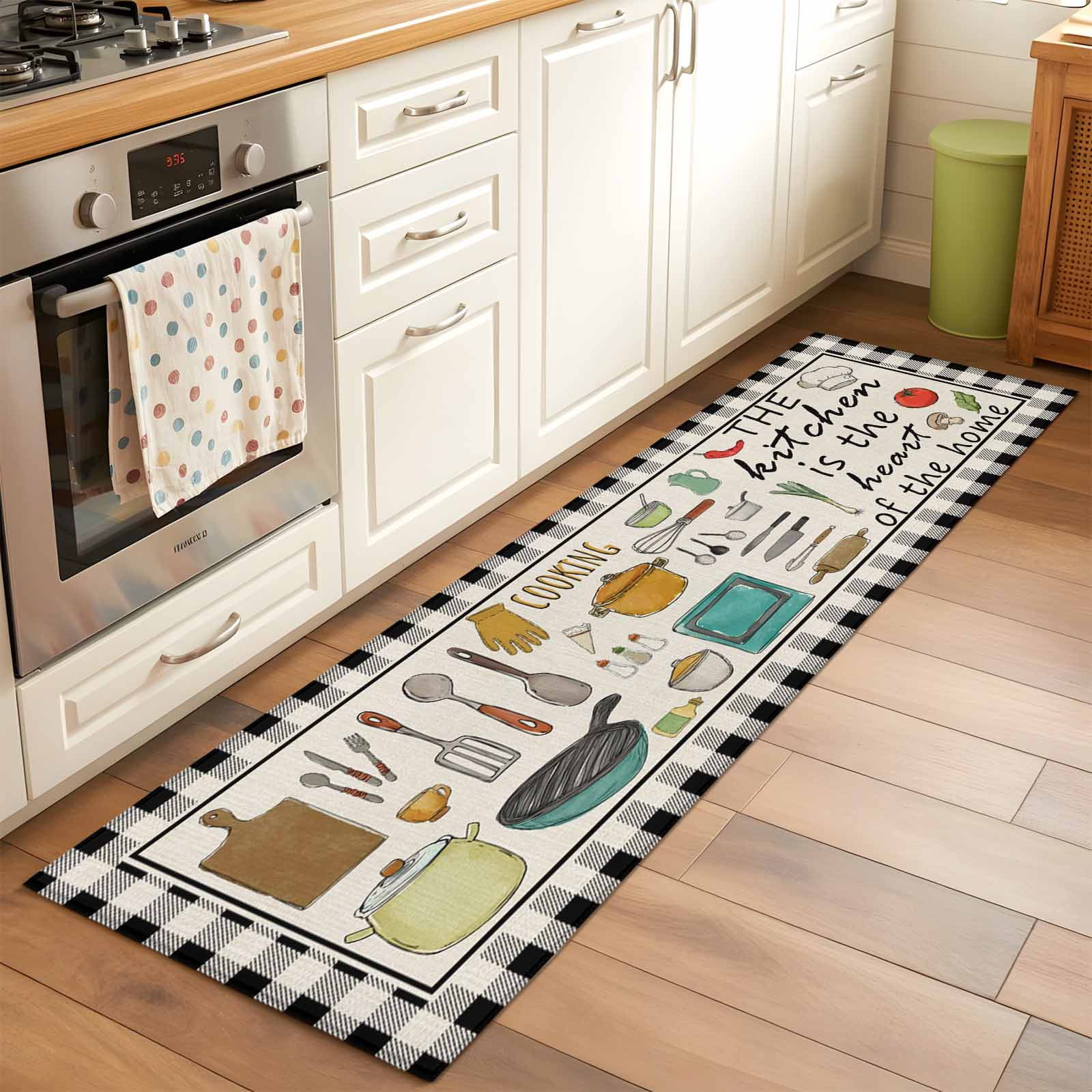 2'x6' Rug Runners for Hallways Kitchen, Kitchenware Non Slip Entryway ...