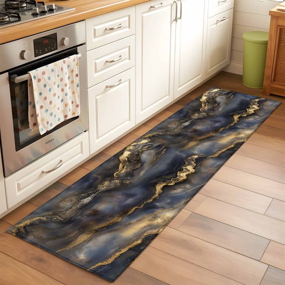2'x6' Rug Runners for Hallways Kitchen, Modern Abstract Non Slip ...