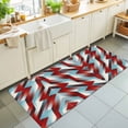 2'x6' Rug Runners for Hallways Kitchen, Red Teal Non Slip Entryway ...
