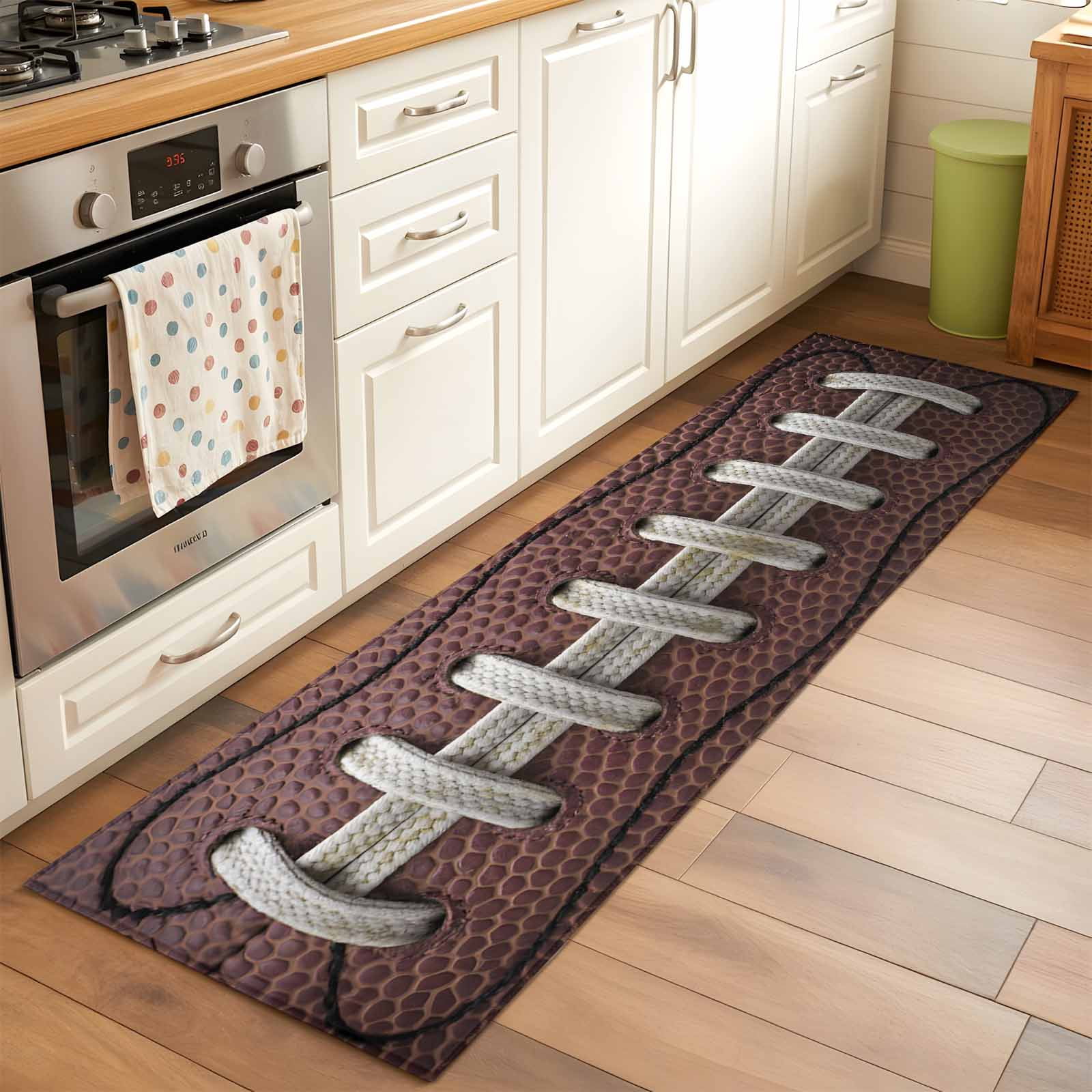 2'x6' Rug Runners for Hallways Kitchen, Rugby Sport Non Slip Entryway ...