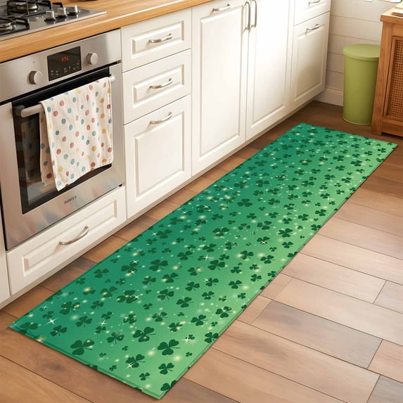 2'x6' Rug Runners for Hallways Kitchen, St. Patrick's Day Non Slip ...