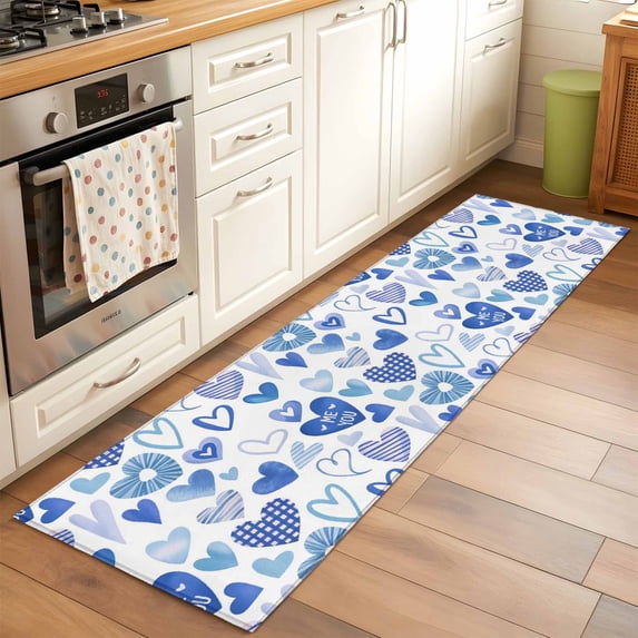 2'x6' Rug Runners for Hallways Kitchen, Valentine's Day Non Slip ...