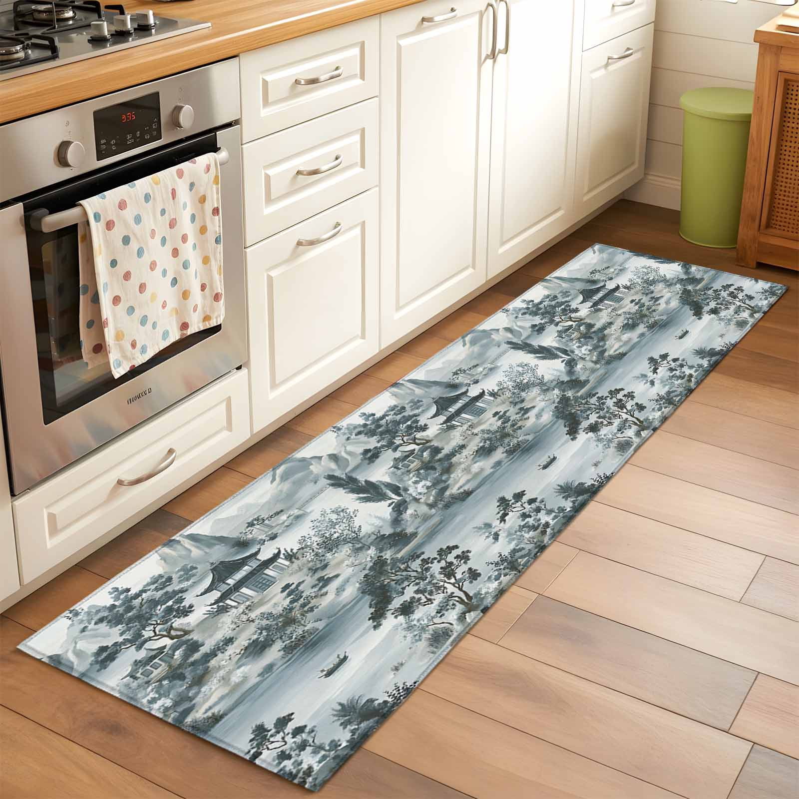 2'x6' Rug Runners for Hallways Kitchen, Vintage Garden Non Slip ...