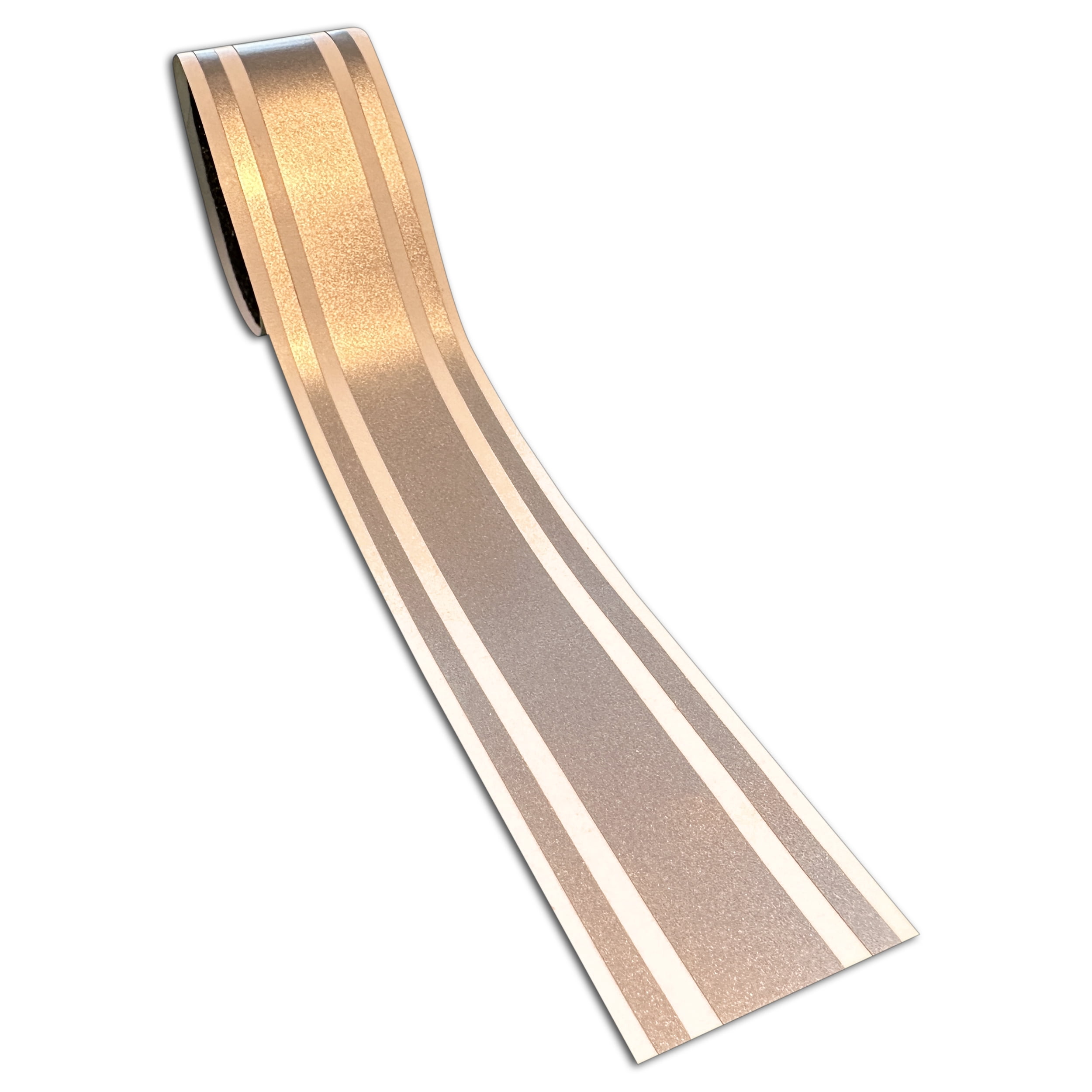 2"x72" Metallic Silver Vinyl Racing Stripes Car Boat Trailer Sticker ...