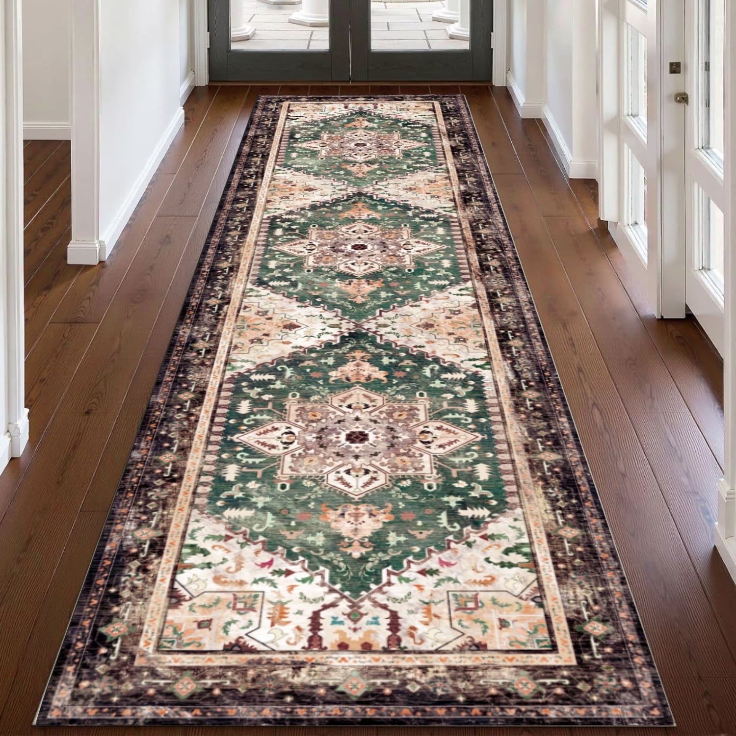 2'x8' Runner Rug for Hallway Floor, Yamaziot Washable Rug Carpet with ...