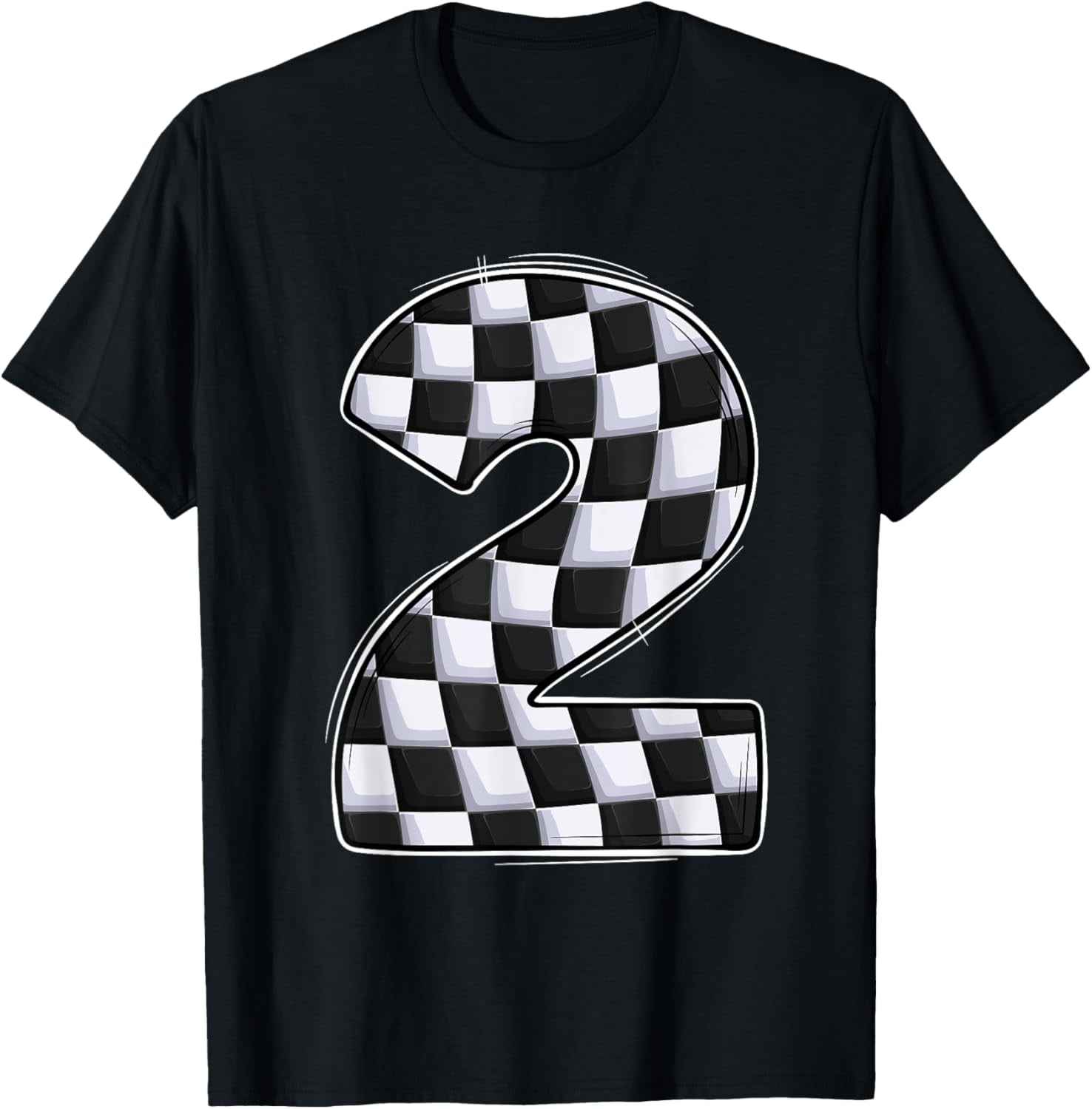 2 year old pit crew Boy two car racing 2nd birthday race car T-Shirt ...
