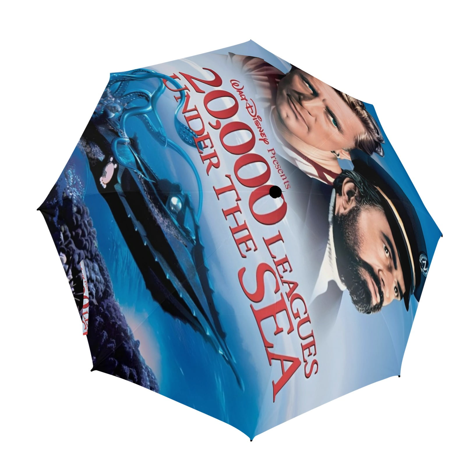 20,000 Leagues Under the Sea Semi-Automatic Foldable Umbrella ...