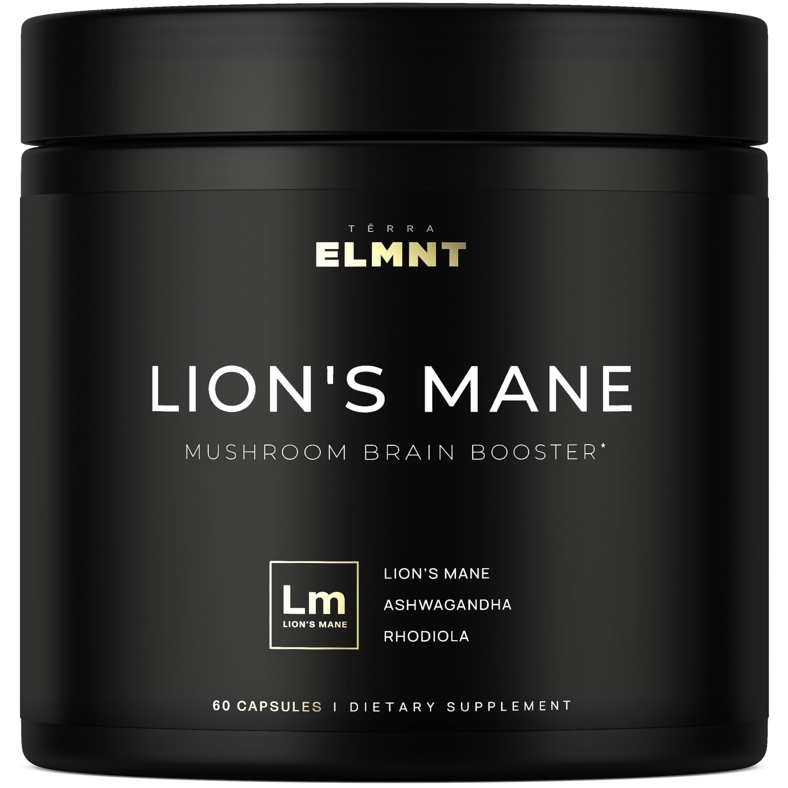 20,000mg 16x Strength Lions Mane Supplement Capsules KMC2Super w ...