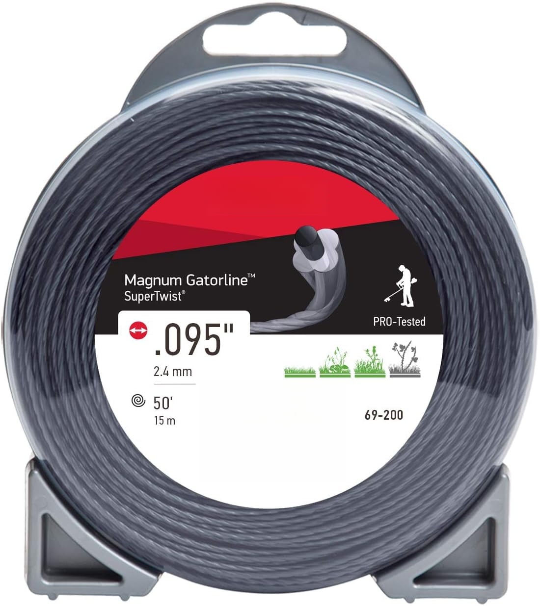 20-026 Super-Twist Magnum Gatorline String Trimmer Line .095-Inch ...