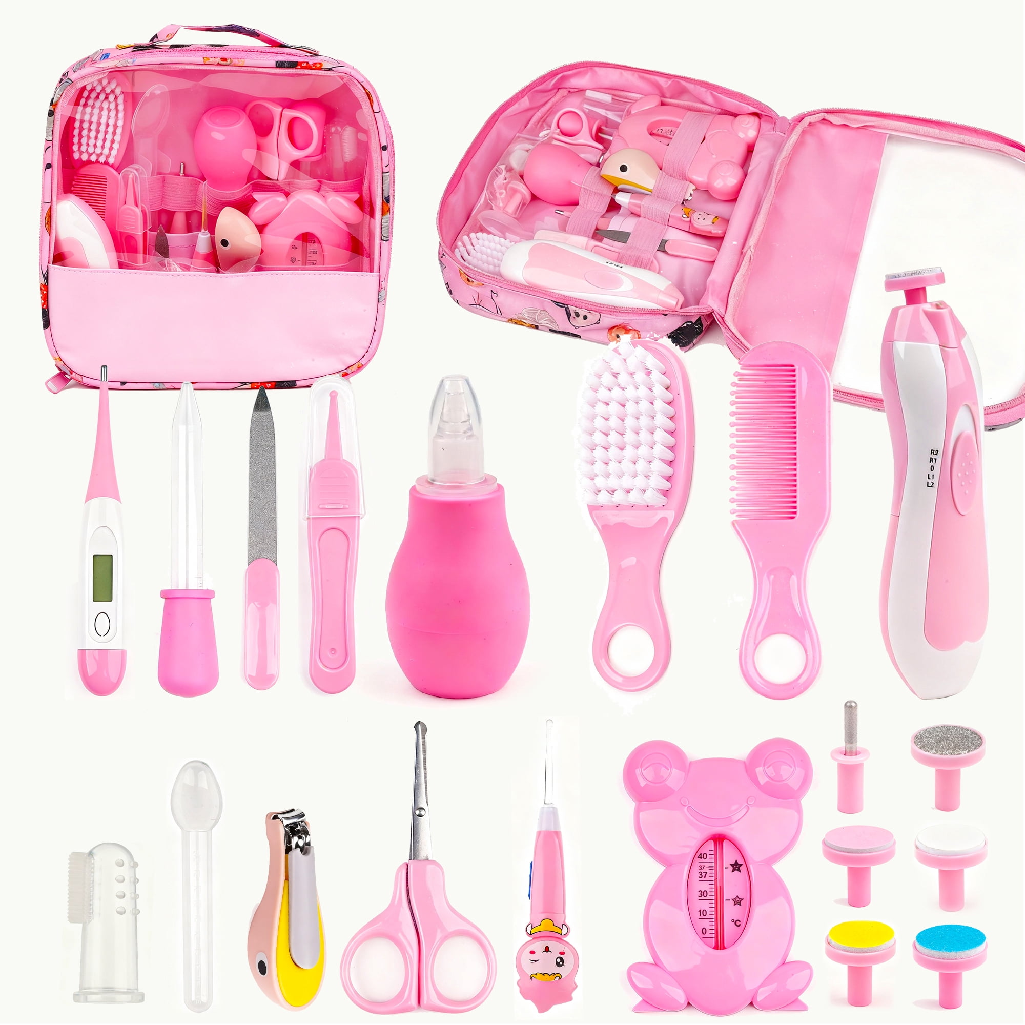 20 in 1 Baby Grooming Kit, Electric Nail File Trimmer Baby Essentials ...
