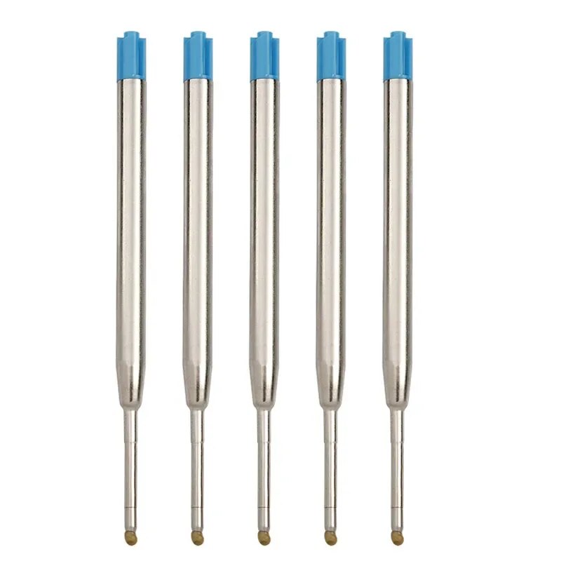 20/10/5Pcs Ballpoint Pen Refill For Parker Pens Medium Point Black Blue ...