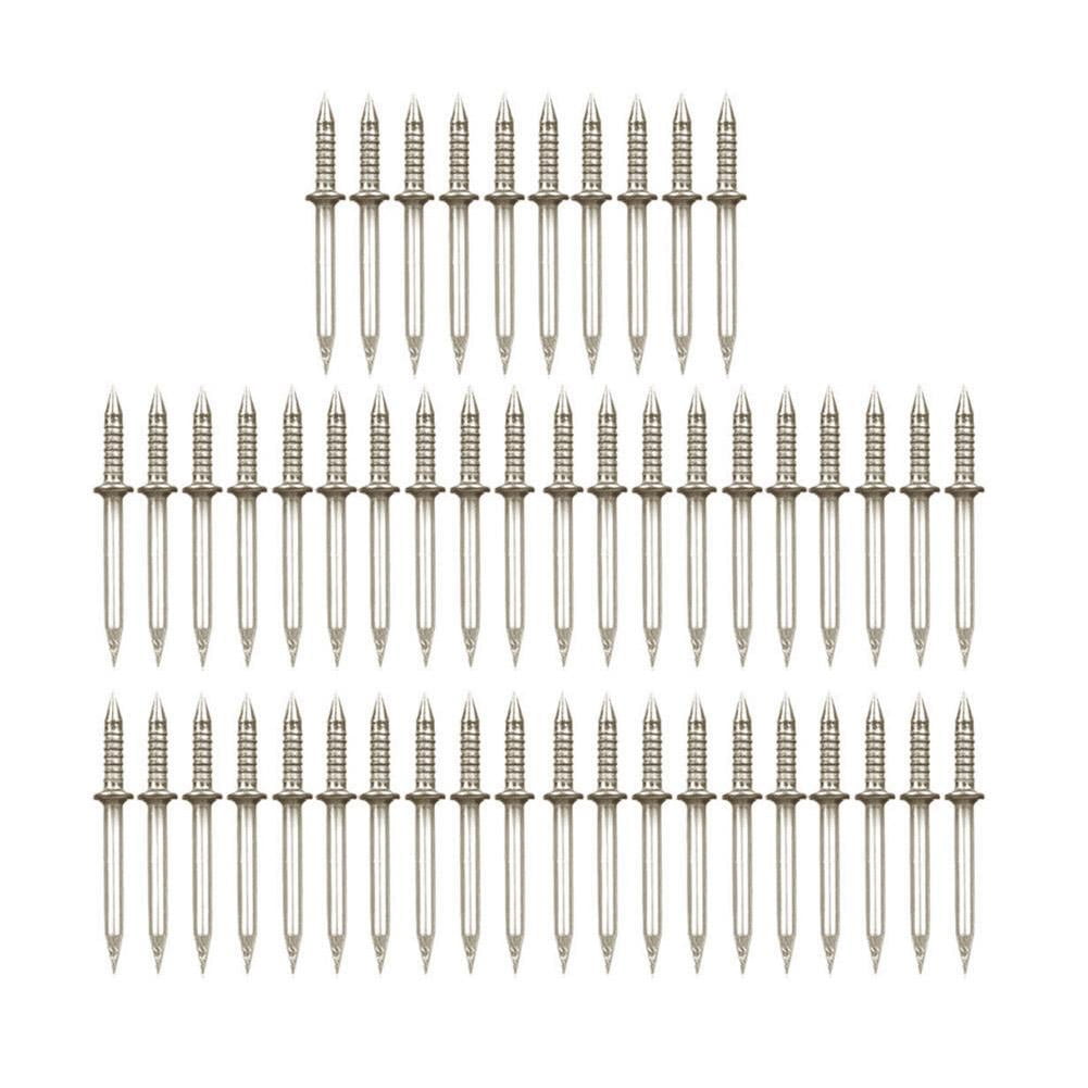 20-100* Double-Head Skirting Thread Seaml Nail Double-Headed Nails V2T2 ...