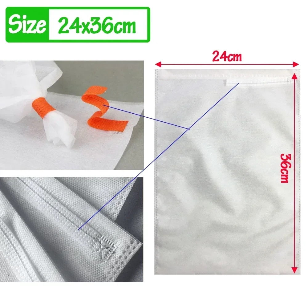 20-100Pcs Plant Grow Bags Fruit Protection Bag Non-woven Fabric for ...