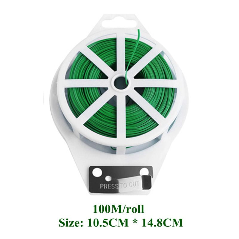 20~100m Gardening Twist Ties Plant Binding Wire Plant Support & Care ...