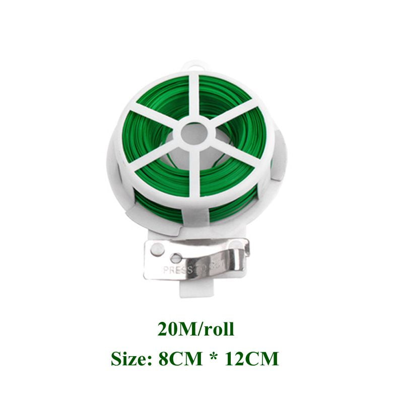 20~100m Gardening Twist Ties Plant Binding Wire Plant Support & Care ...