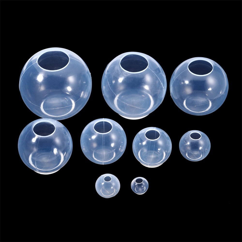 20-100mm Ball Shape Silicone Mold for DIY Crafts Home Decoration Tools ...