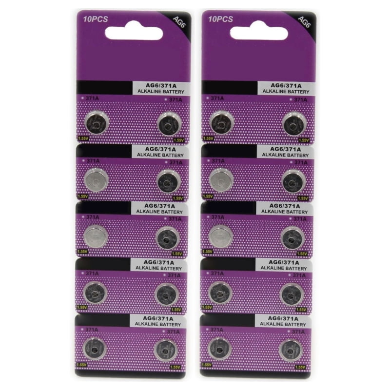 20/10Count AG6/920/371 Watch Battery Button Batteries for Toy ...