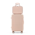 20" & 14" PC ABS Hardshell Carry on Luggage Set with Combination Lock ...