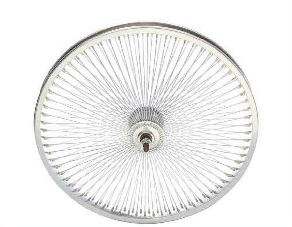 20" 144 Spoke Front Wheel 14G Chrome. Bicycle Wheel, Bike Wheel, Lowrider Bike Wheel, lowrider ...