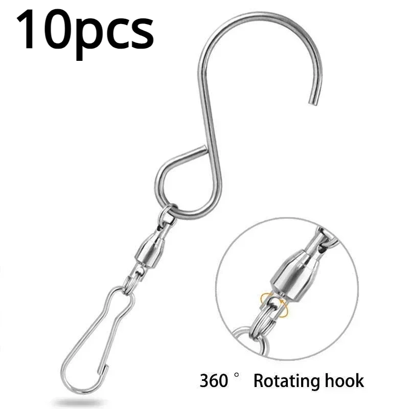 20/1Pcs Swivel Hooks Clips for Hanging Wind Spinners Wind Chimes ...