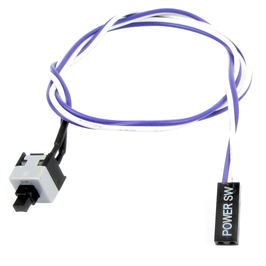 20 2 Pin Connector Momentary Power SW Button Switch Cable for PC ...