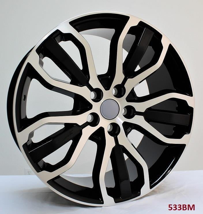 22" wheels for RANGE ROVER SPORT AUTOBIOGRAPHY 2014-2021 22x9.5 5x120 ...