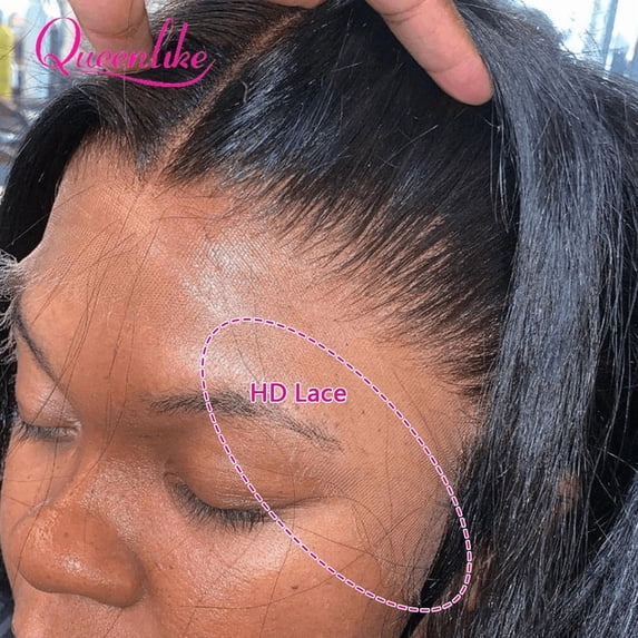 20 22 24 inch Real Hd Lace Wig 13x4 Human Hair Straight Human Hair ...