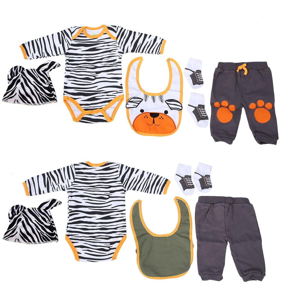 20-22 Inch Doll Clothes, Striped Cartoon Bear Cartoon Doll Clothes Set ...