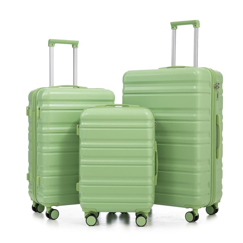 20"/24"/28" 3 pcs/set in ABS Spinner Wheel Luggage, Carry on Suitcase ...