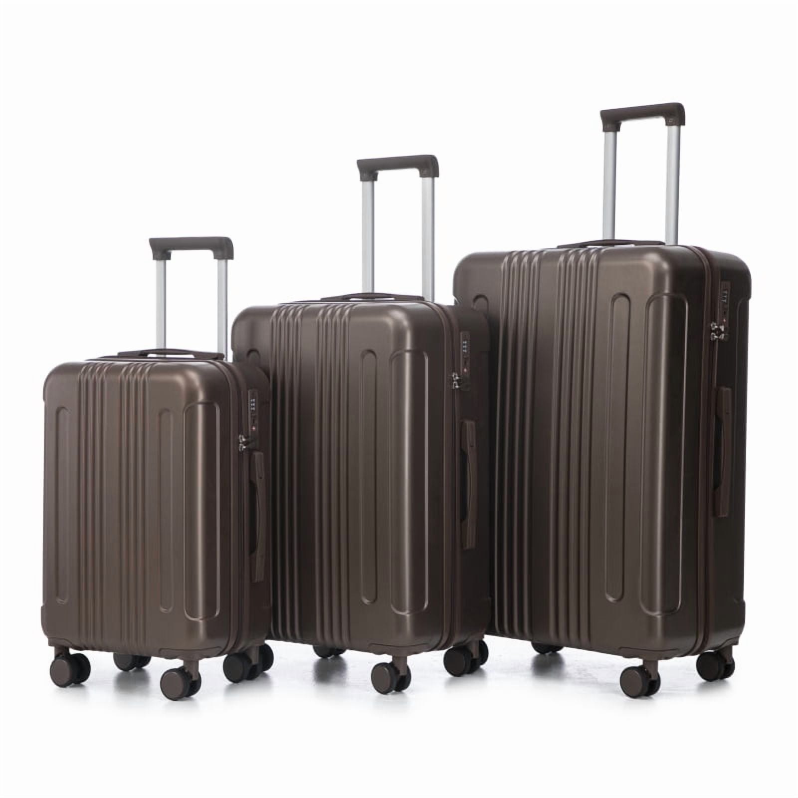 20"/24"/28" 3 pcs/set in ABS Spinner Wheel Luggage, Carry on Suitcase ...