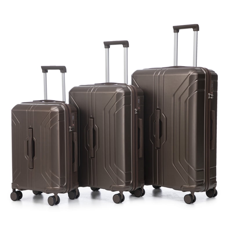 20"/24"/28" 3 pcs/set in ABS Spinner Wheel Luggage, Carry on Suitcase ...