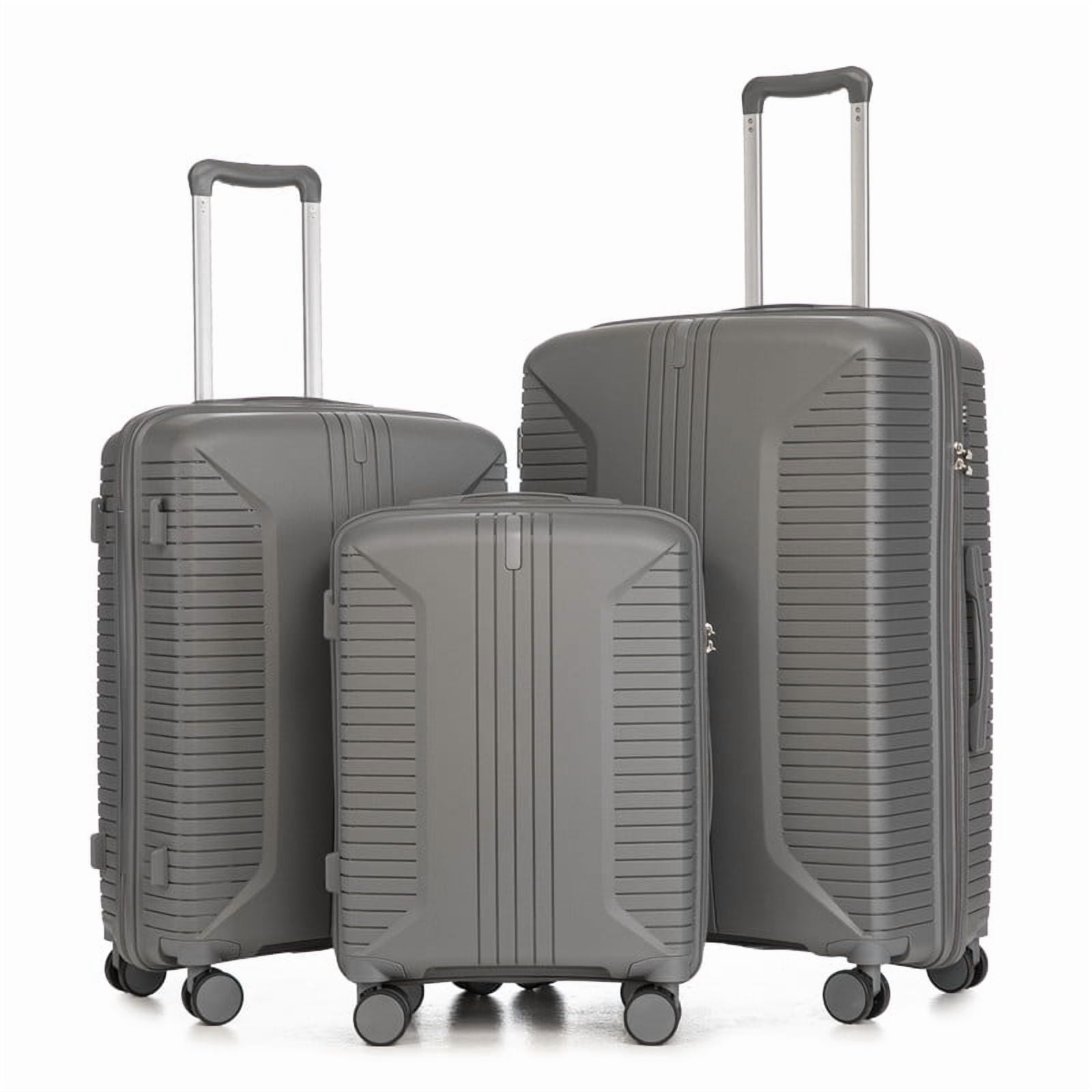 20"/24"/28" 3 pcs/set in PP Spinner Wheel Luggage, Carry on Suitcase ...