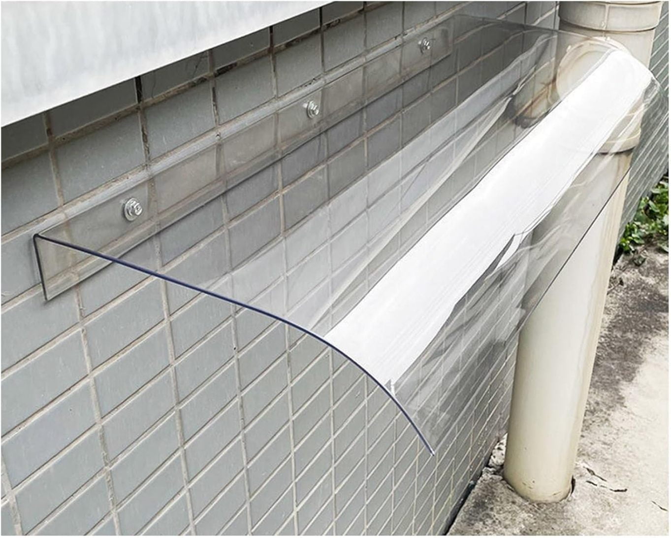 20'' 24'' 28'' 36'' 40'' 43'' 47'' Clear Rain Shelter Front Door Window ...