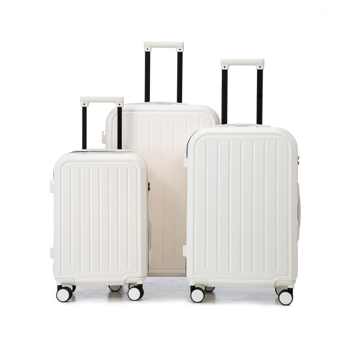 20/24/28 Inch Durable Waterproof ABS Spinner Luggage with 3-Step ...