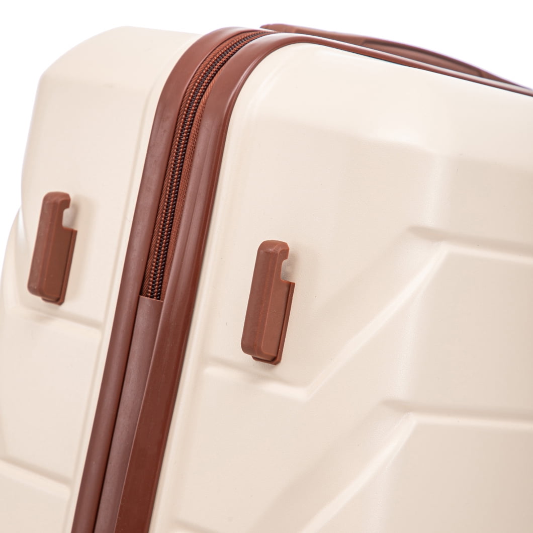 20"/24"/28" Modern Waterproof Luggage Set of 3,Anti Scratch ABS Hard ...