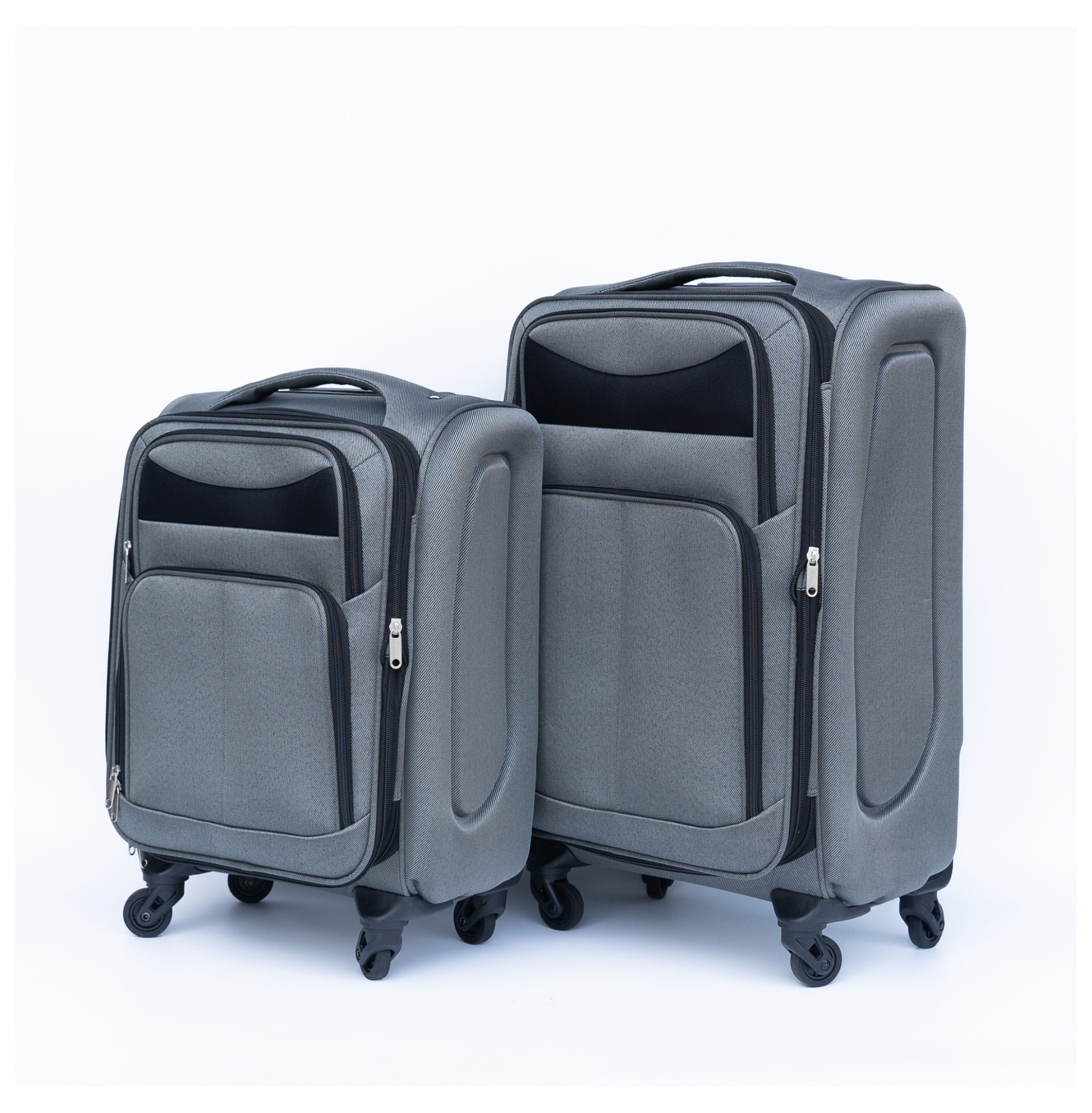 (20+24) Two-piece suitcase suitcase set trolley case without password ...