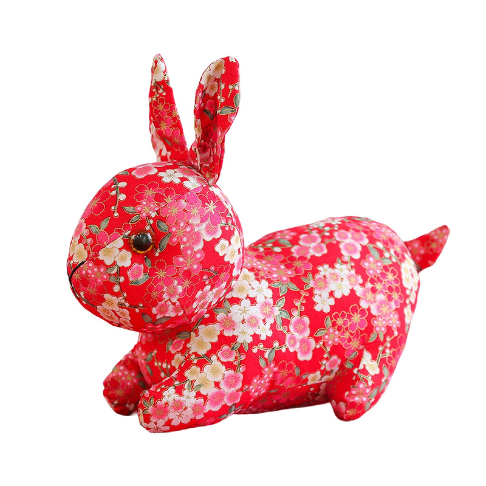 20/25/30/40cm Rabbit Plush Toy PP Cotton Fully Filled Cute Animal Sofa ...