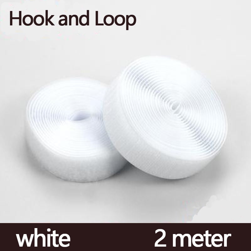 20/25/30/50mm 10M/Pair Non-Adhesive Magic Sticker Hook and Loop Sewing ...