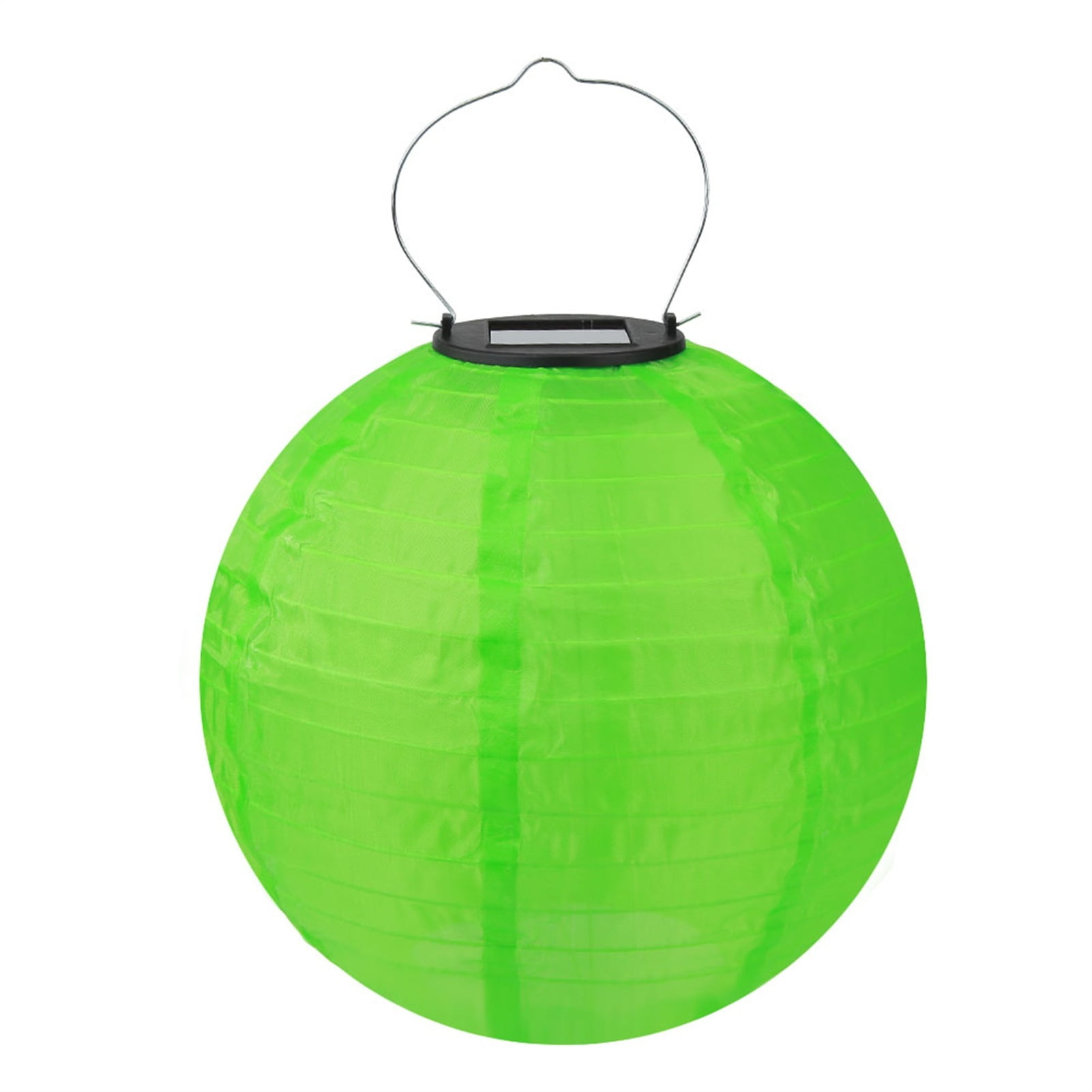 20/25/30cm LED Solar Lantern Lamp Outdoor Festival Party Decor Hanging Light Chinese Paper Ball ...