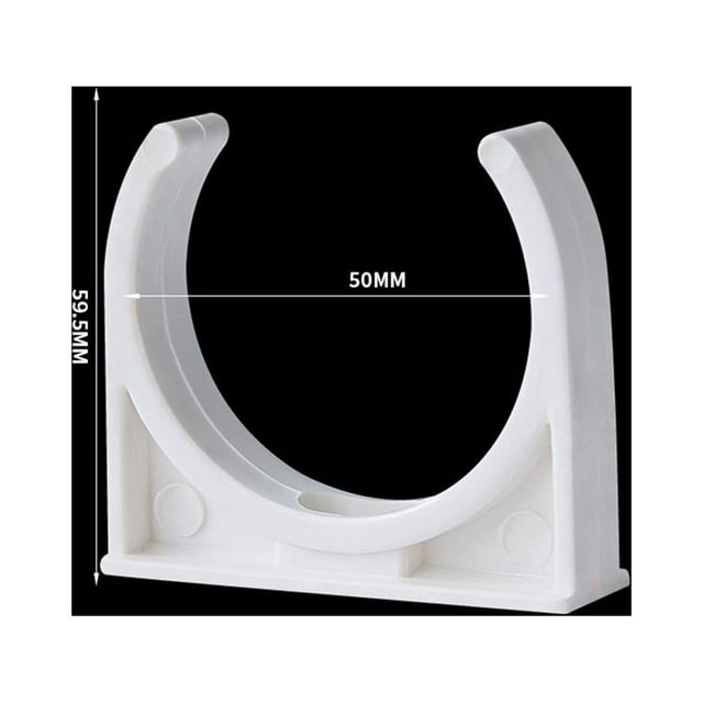 20/25/32/40/50mm PVC Pipe Clamps Lawn Irrigation Garden U-Type Water ...