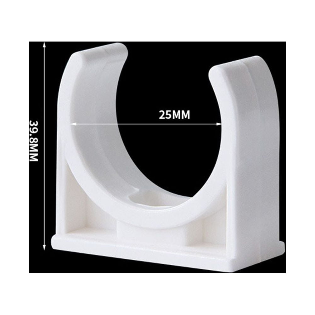 20/25/32/40/50mm PVC Pipe Clamps Lawn Irrigation Garden U-Type Water ...