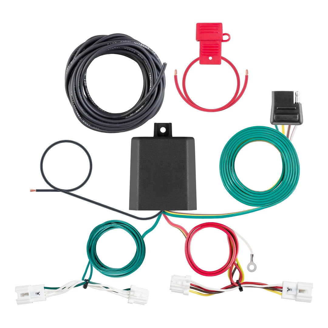 CURT 56500 Custom Wiring Harness 4-Way Flat Output T-Connector ...