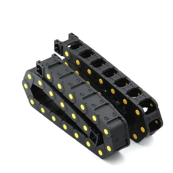 20 25 Plastic Transmission Cable Chains Bridge Opened Drag Chain With ...