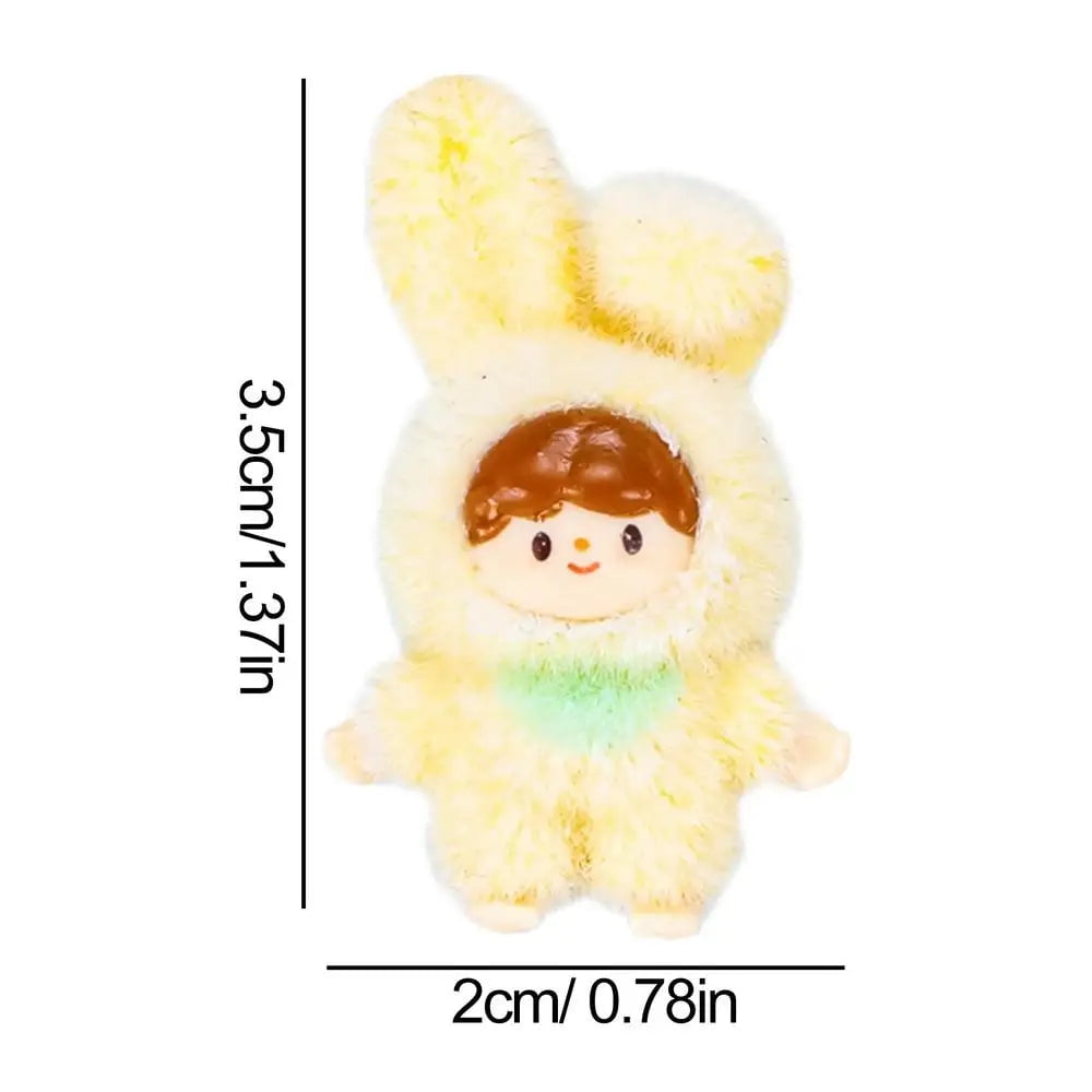 Cartoon Figures Trendy Flocking Doll Desktop Ornaments Fashion ...