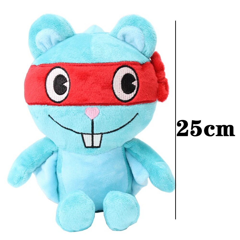20-28cm Happy Tree Friends Plush Doll Cartoon Anime Plush Toys Flakey ...